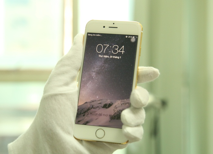 Gold plating iPhone 6 | The first 24K gold-plated iPhone 6 and iPhone 6 ...
